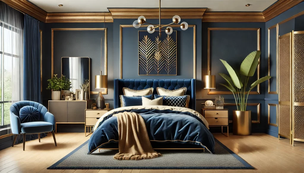 Style a Moody Blue Bedroom: Cozy Design Ideas - Debs Daily